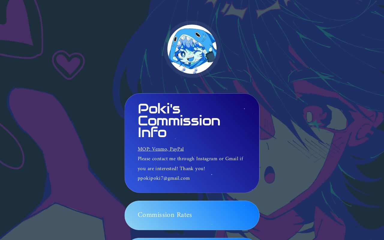 Poki's Commissions